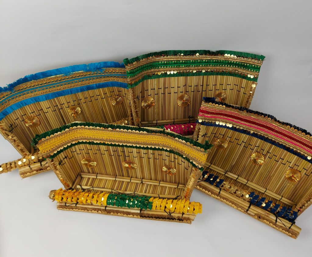 Chajj with matching stick - Mubarakan Weddings